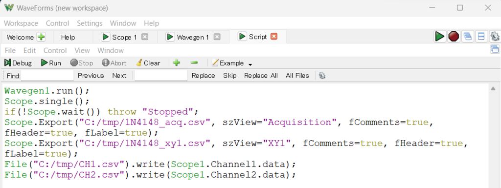 お手軽ツールで今更学ぶアナログ(149) WaveForms、測定データのセーブあれこれ | デバイスビジネス開拓団